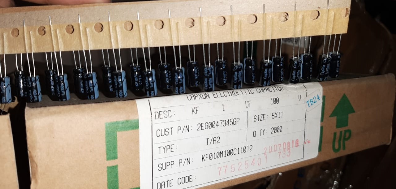 CAPXON CAPACITOR 1UF 100V - MONGIA ELECTRONICS